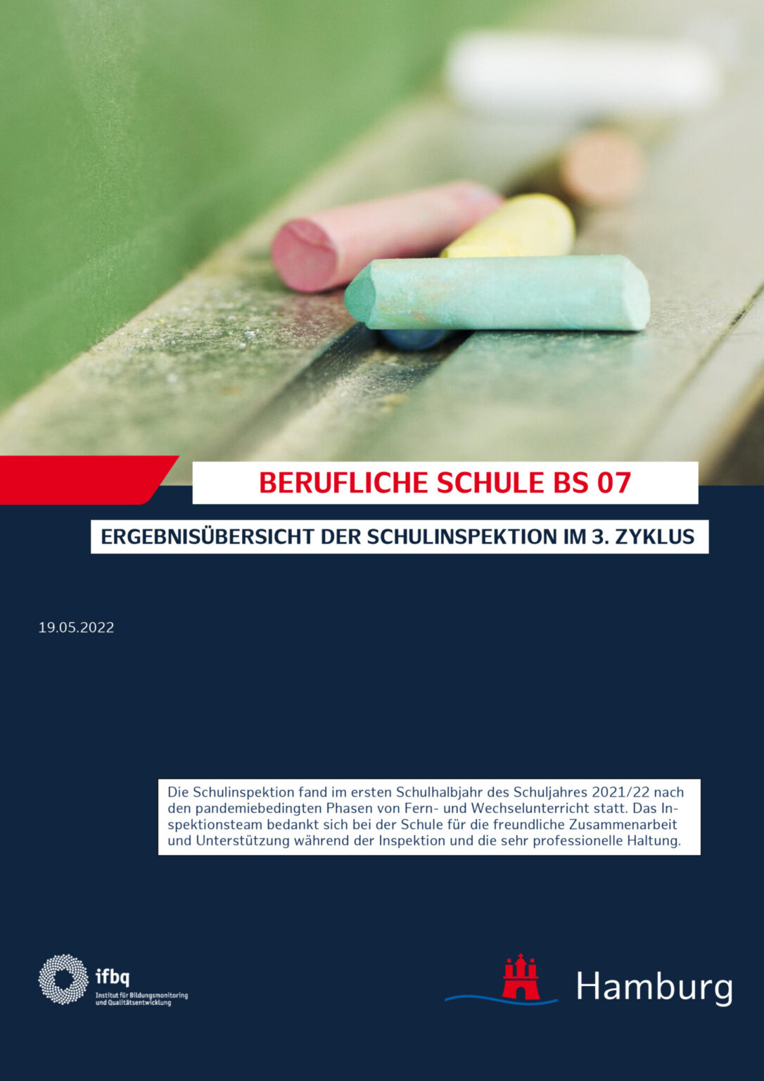 Berufliche Schule Wirtschaft, Verkehrstechnik und Berufsvorbereitung – Bergedorf (BS07) - HIBB